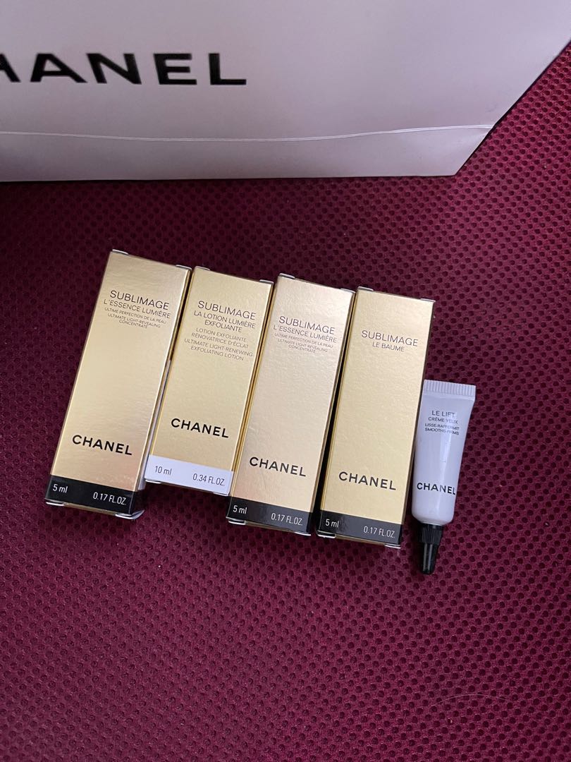 Chanel Sublimage Range Trial samples + CC Cream, Beauty & Personal Care ...