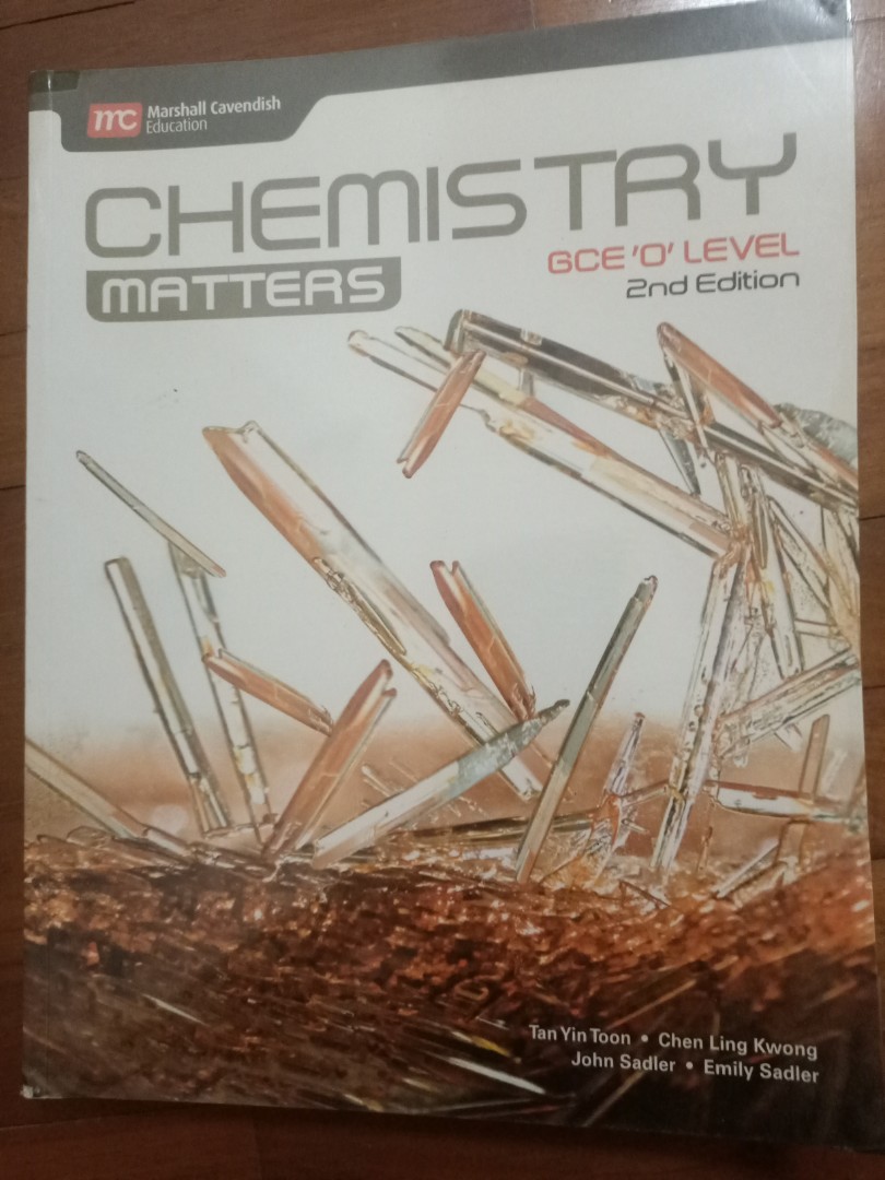 Chemistry Matters GCE O Level Textbook, Hobbies & Toys, Books ...