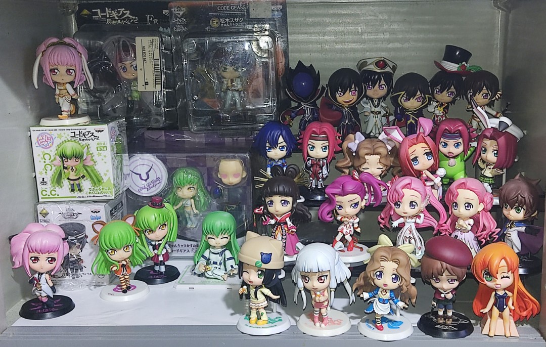 code Geass chibi random Authentic figure take all, Hobbies & Toys, Toys ...