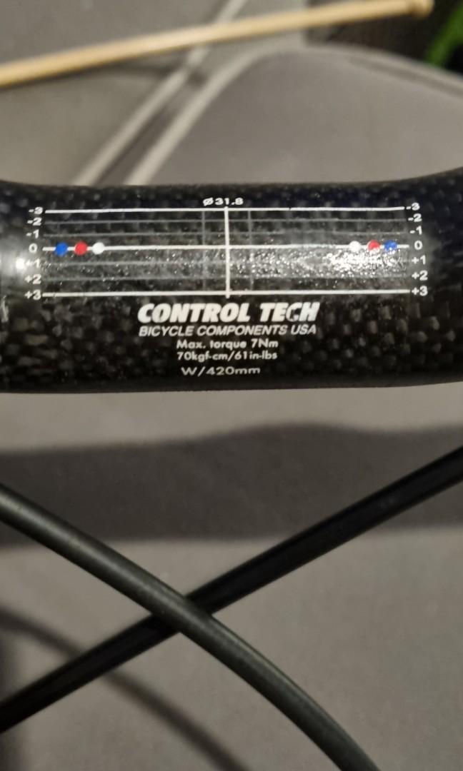 ControlTech Carbon Comp Bars dropbar bicycle roadbike, Sports Equipment ...