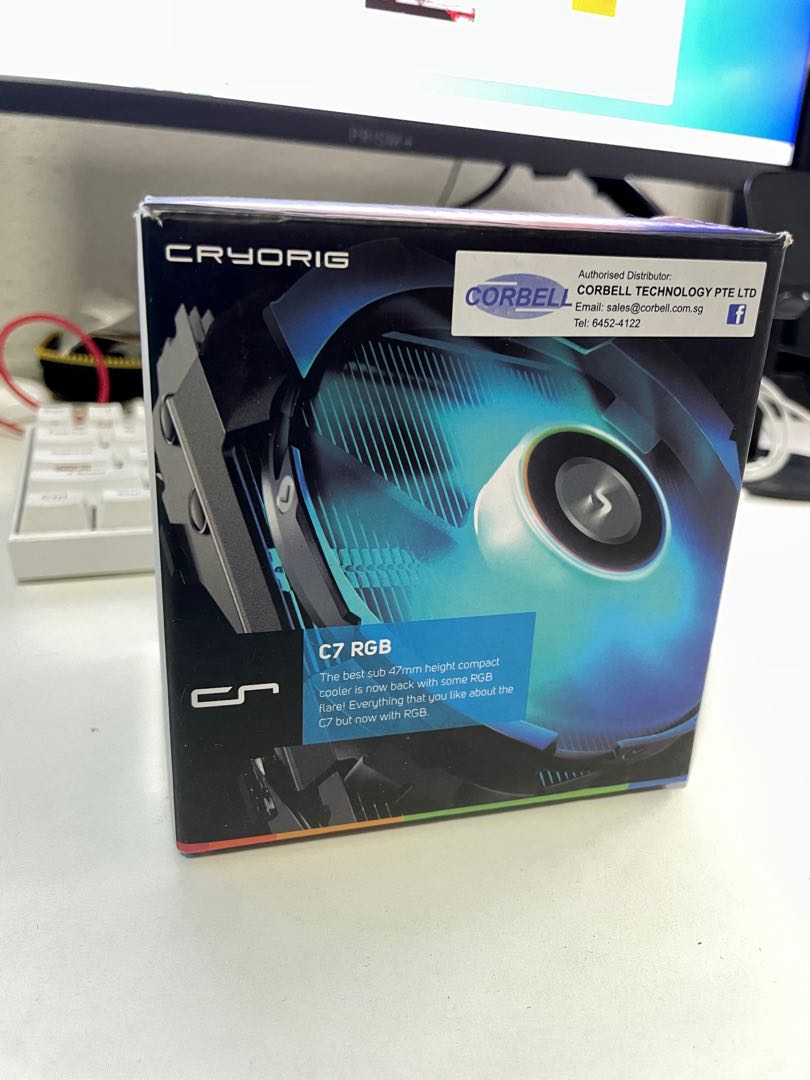 Cryorig C7 RGB Cpu Cooler, Computers & Tech, Parts & Accessories ...