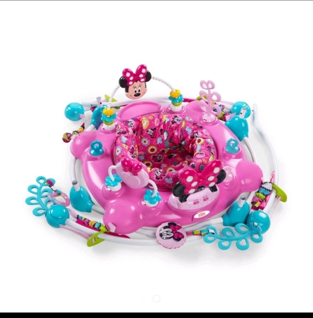 Disney bright start minnie mouse jumperoo, Babies & Kids, Infant ...