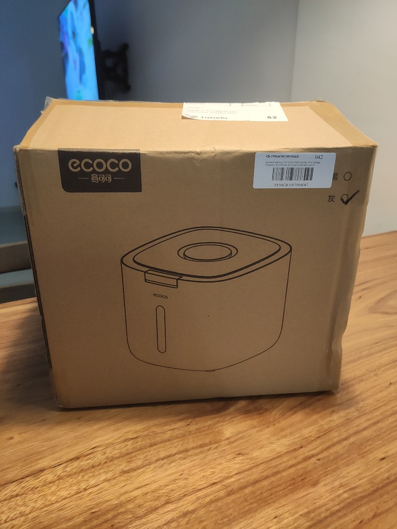 Ecoco rice barrel / rice container/ rice storage 10kg, TV & Home ...