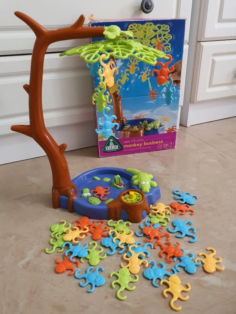 ELC Crazy Bee & Monkey Business Family Game, Hobbies & Toys, Books ...