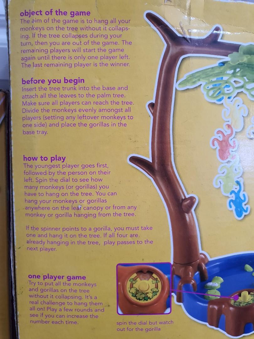 ELC Crazy Bee & Monkey Business Family Game, Hobbies & Toys, Books ...