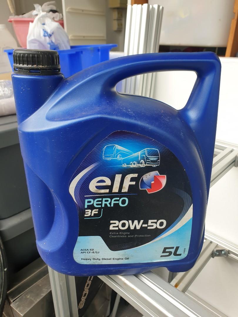 Elf Performance 3F 20W-50 (5L), Car Accessories, Accessories on Carousell