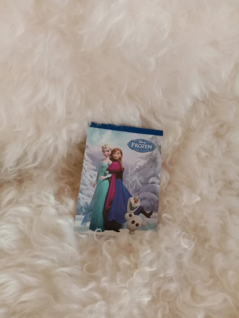 Elsa and Anna note pad, Hobbies & Toys, Stationery & Craft, Other ...