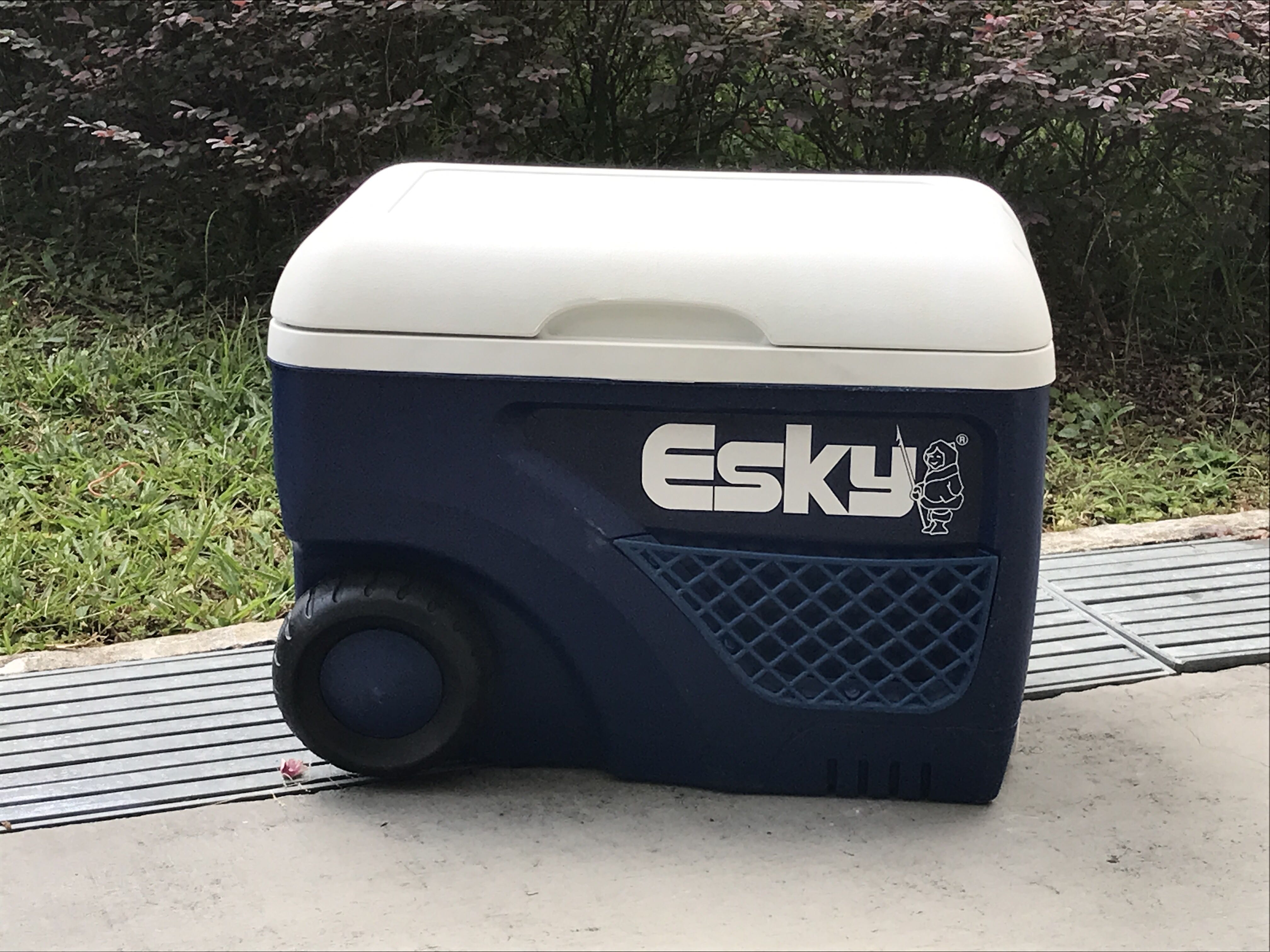 (RESV 9-2) ESKY Cooler Box on Wheels 65L , Sports Equipment, Fishing on ...