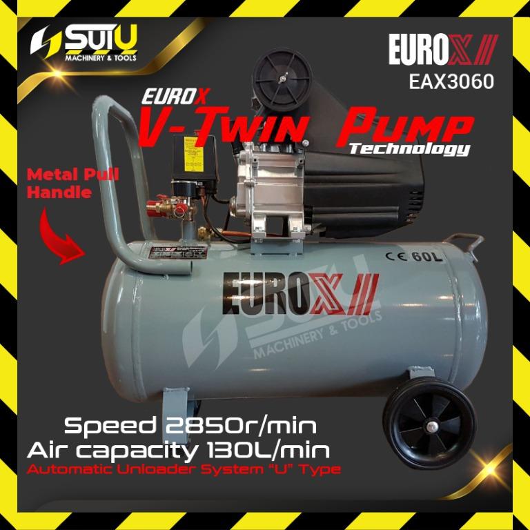 [READY STOCK, ORIGINAL, MALAYSIA SPEC] EUROX EAX3060 / EAX-3060 / EAW3060 / EAW-3060 60L 3HP ...