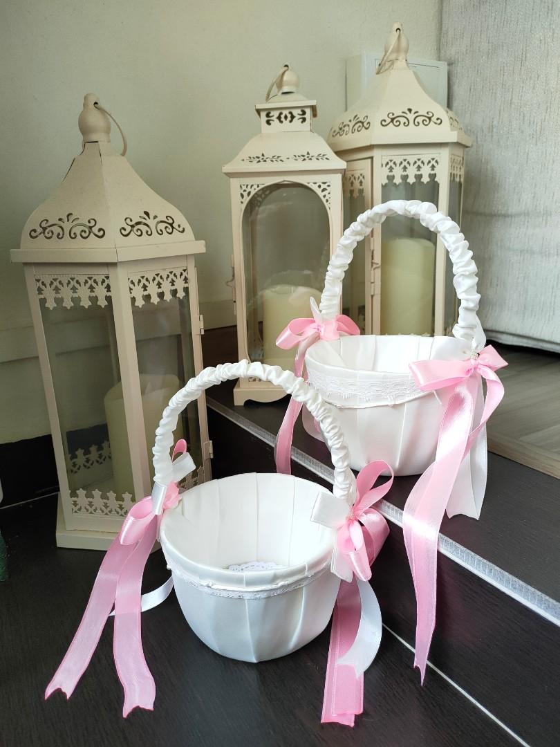 Flower Girl / Bride's maid baskets, Everything Else on Carousell