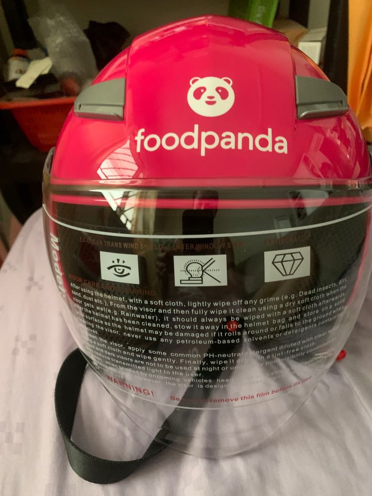Foodpanda Motorcycle Helmet | Brand New, Motorcycles, Motorcycle ...