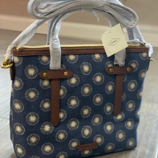 FOSSIL FELICITY SATCHEL, Women's Fashion, Bags & Wallets, Clutches on ...