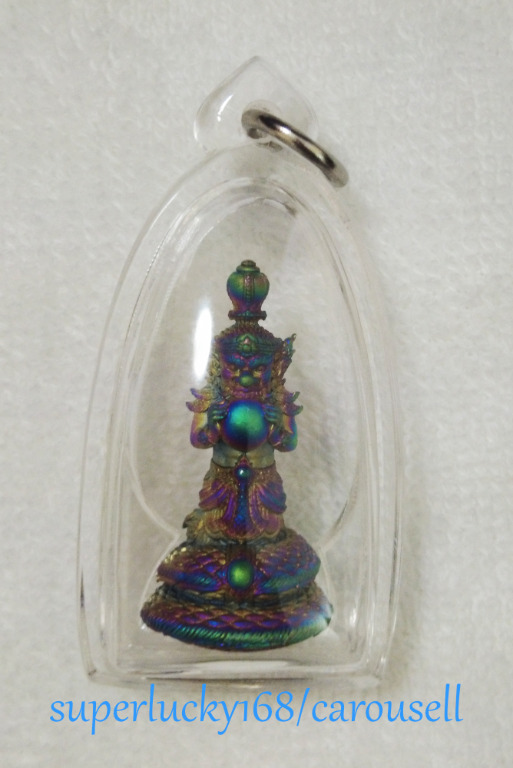 Full body Phra Rahu amulet by Luang Phor Shen, Wat Kao Luang Ard BE2564 ...