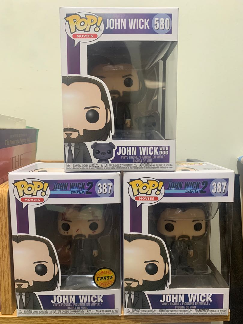 Funko Pop John Wick complete set, Hobbies & Toys, Toys & Games on Carousell