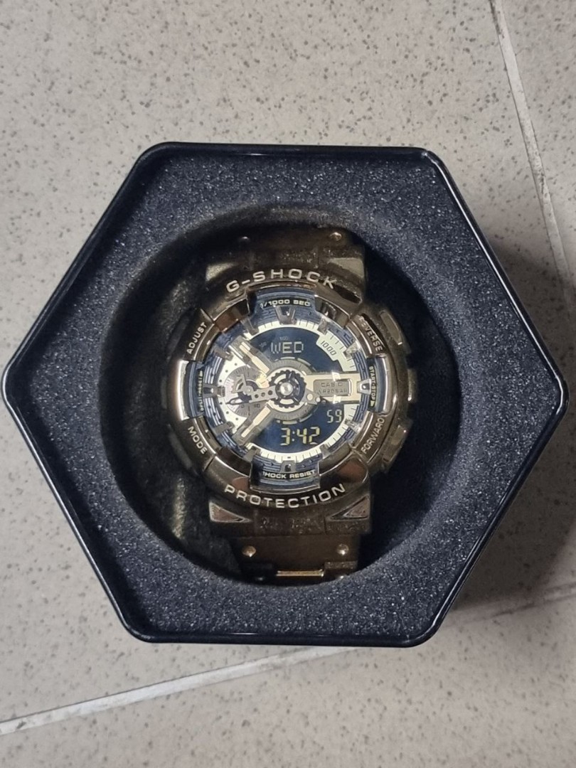 G-shock/Gshock Rare custom GA110 gold, Men's Fashion, Watches ...