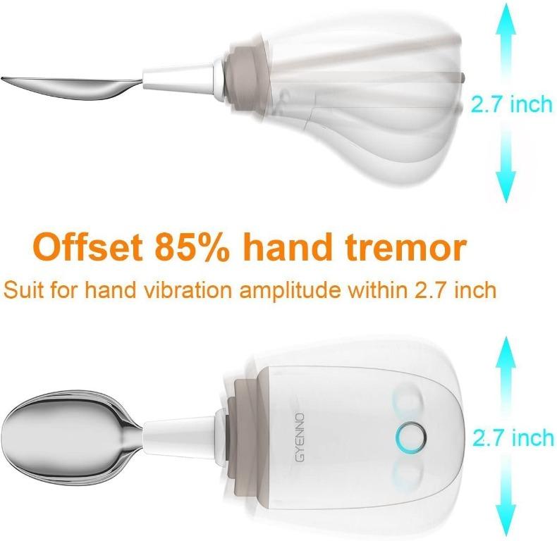 GYENNO Steady Spoon for Parkinson, with Self Stabilizing Control Module ...