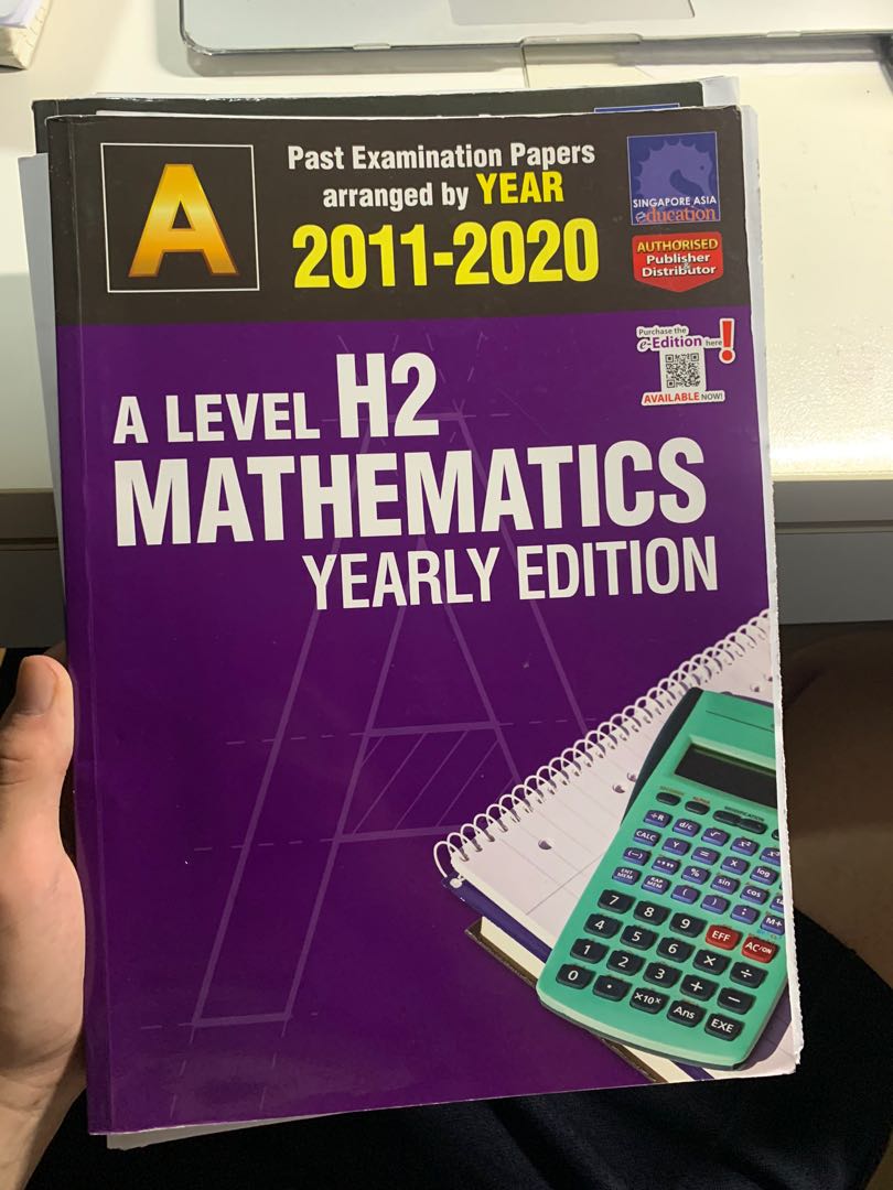 H2 MATH with ANS booklet, Hobbies & Toys, Books & Magazines, Textbooks ...
