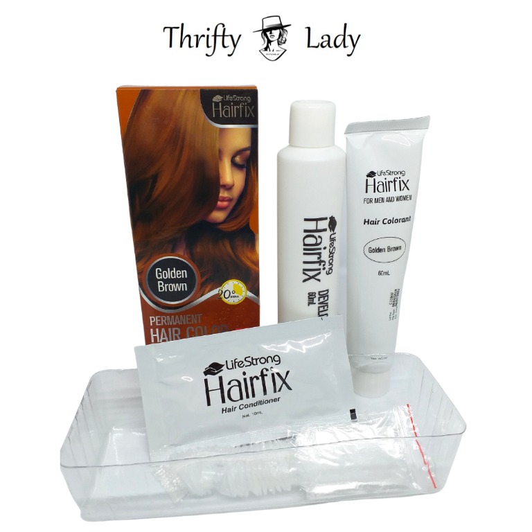Hairflix Hair Coloring Set, Beauty & Personal Care, Hair on Carousell