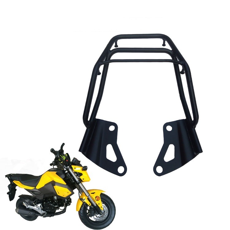 Honda MSX125 rear top box bracket rack, Motorcycles, Motorcycle ...