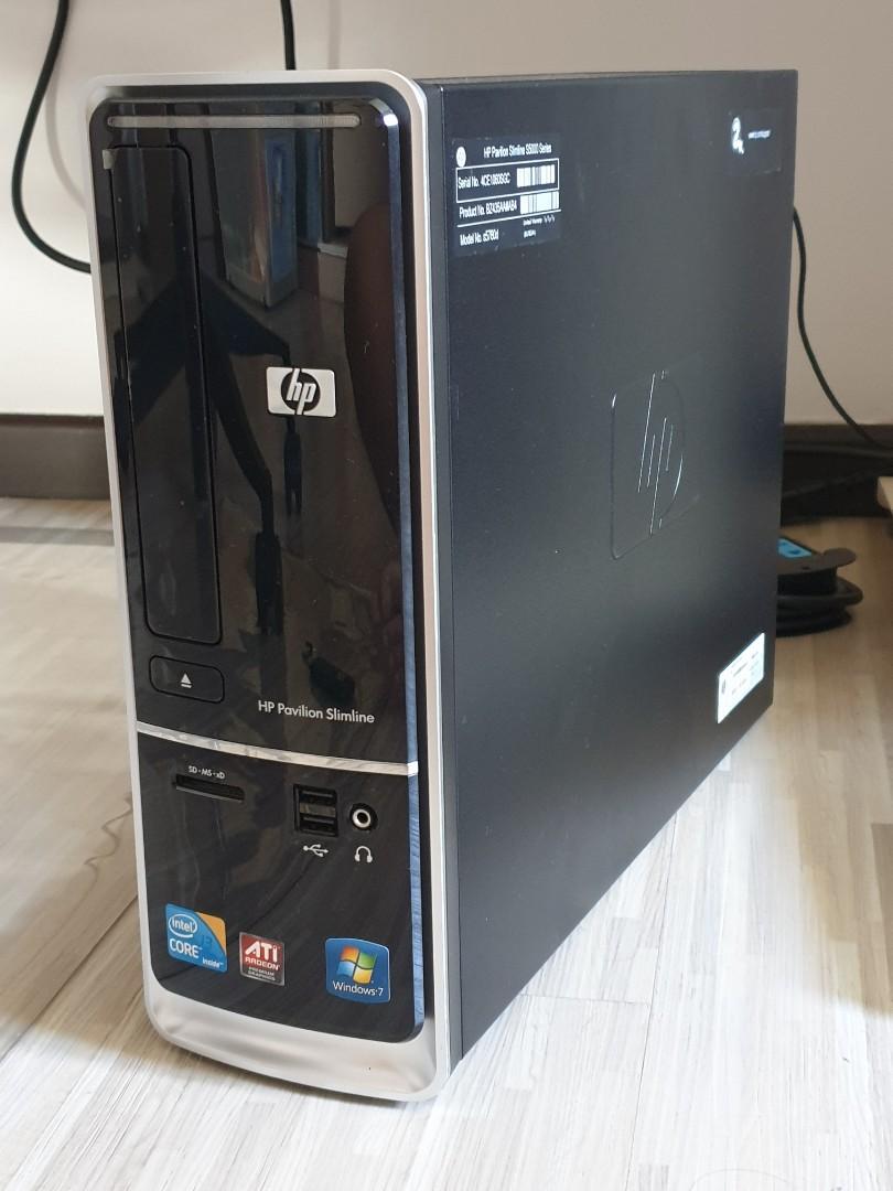 HP Pavilion Slimline Intel i3 Windows 10 desktop PC with HDMI SSD, Computers & Tech, Desktops on ...