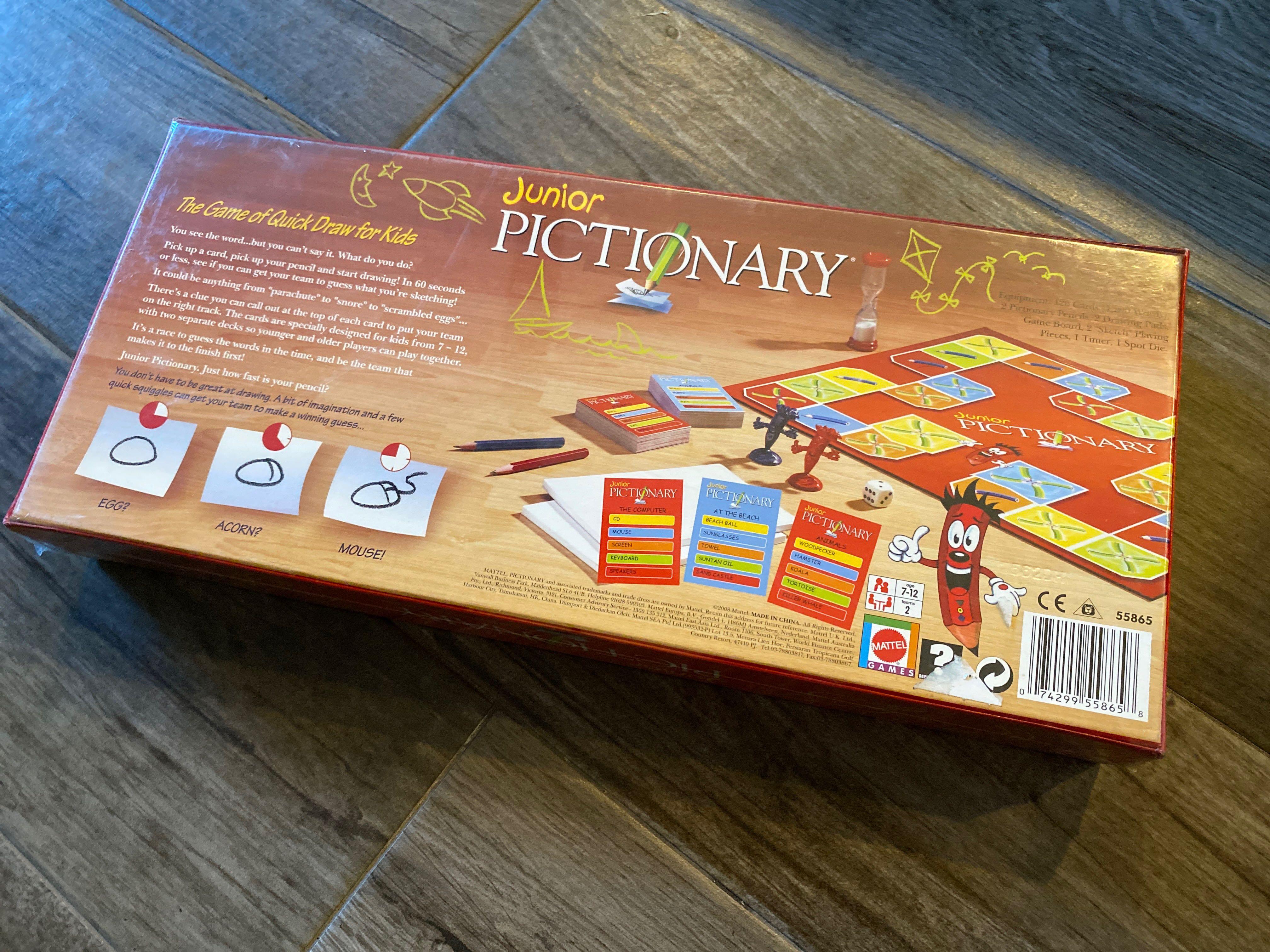 Junior Pictionary, Hobbies & Toys, Toys & Games on Carousell