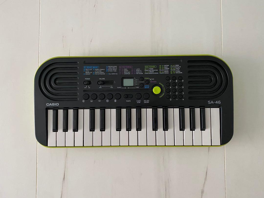 Kids Casio Mini Keyboard SA-46, Hobbies & Toys, Music & Media, Musical ...