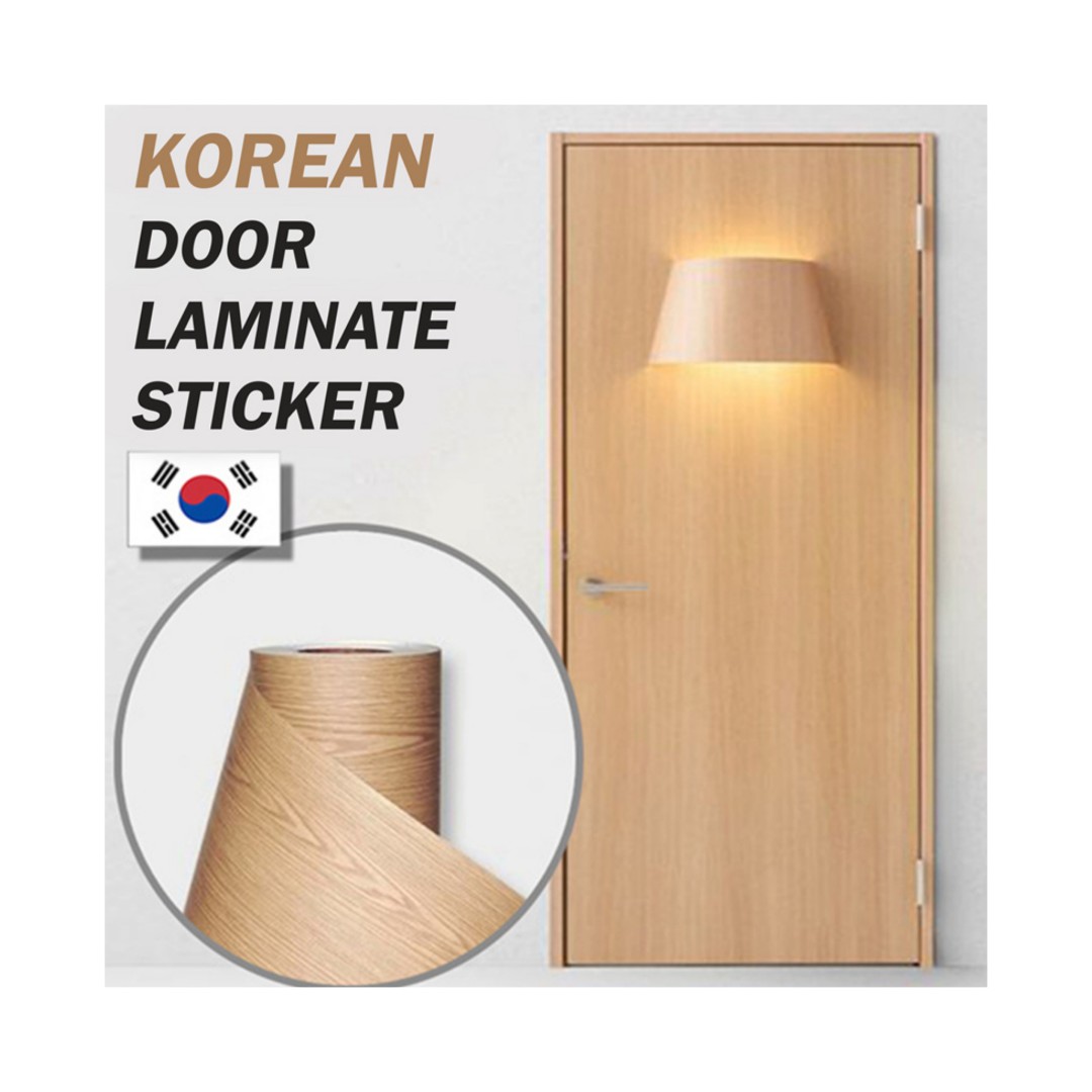 KOREAN INTERIOR DOOR Laminate Sticker, Furniture & Home Living, Home ...