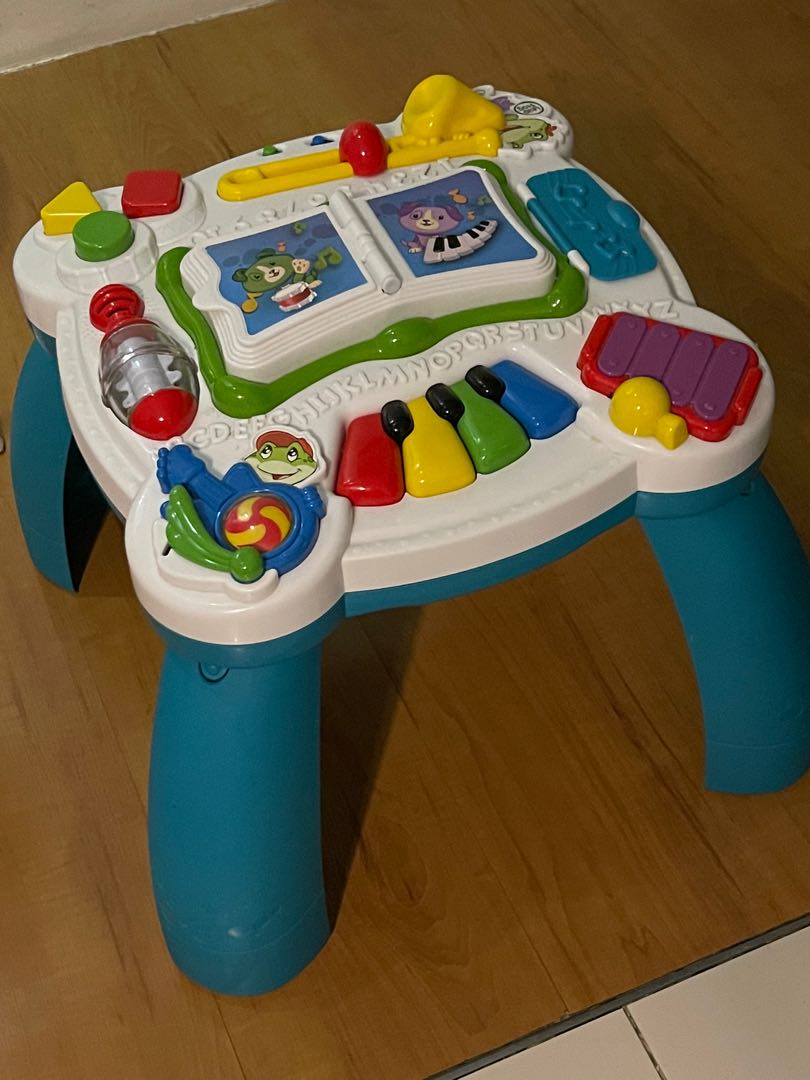 Leap Frog musical table, Babies & Kids, Infant Playtime on Carousell