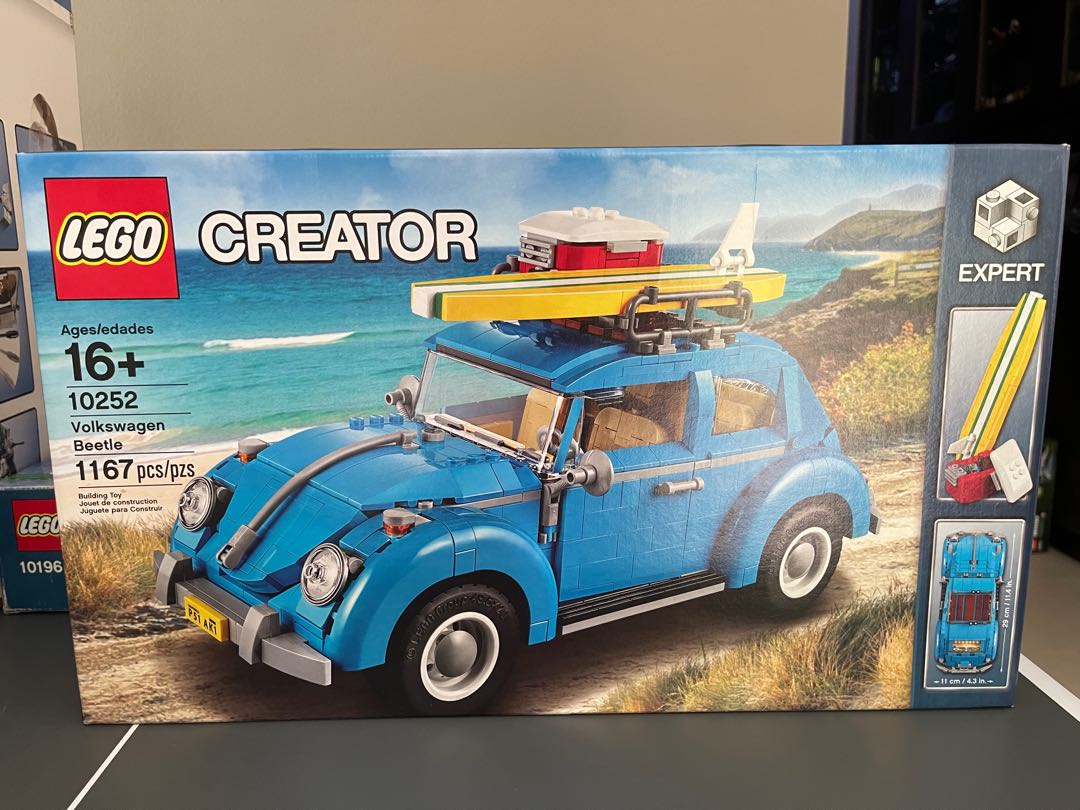 Lego 10252 Volkswagen Beetle & Lego 40252 Mini VW Beetle, Hobbies ...