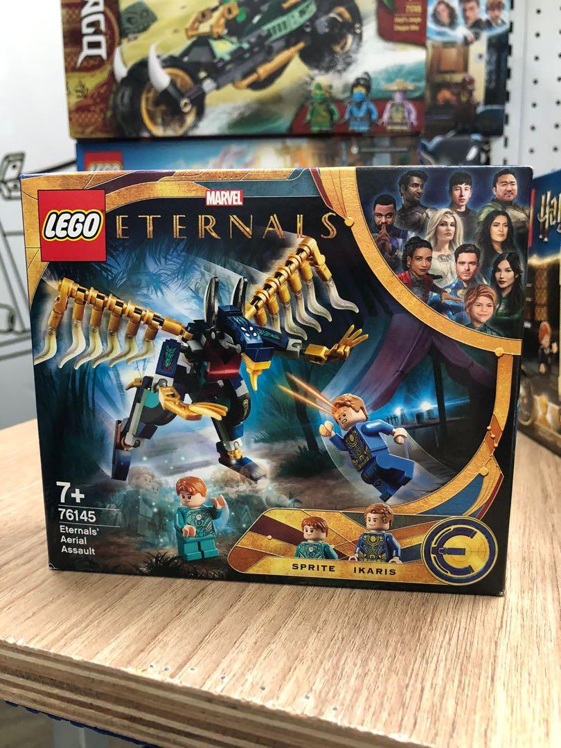 LEGO ETERNALS 76145: ETERNALS’ Aerial Assault, 興趣及遊戲, 玩具 & 遊戲類 - Carousell