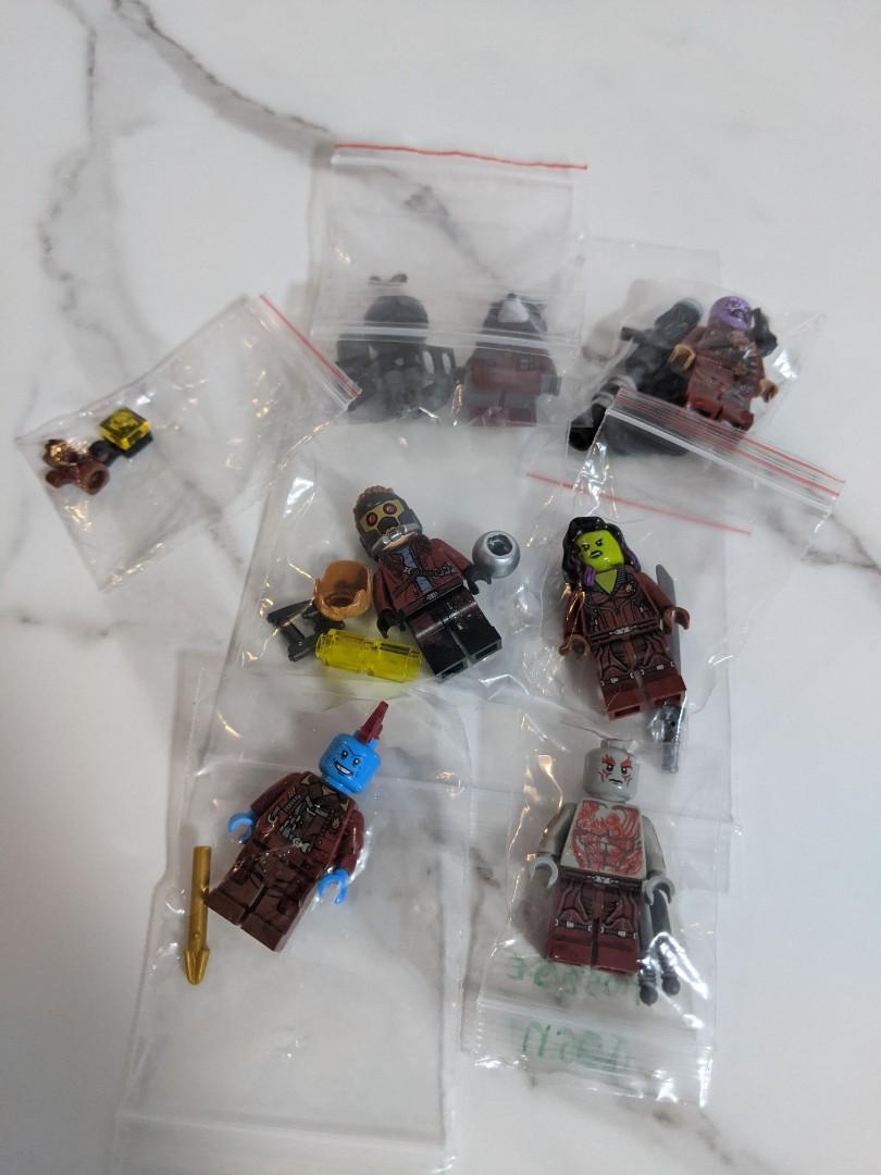 Lego Guardians of the Galaxy - Yondu, Drax, Star-Lord, Gamora, Rocket ...