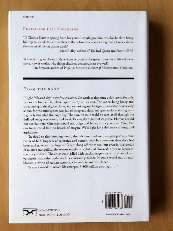 Life Ascending - The 10 Great Inventions of Evolution {Hard Cover ...