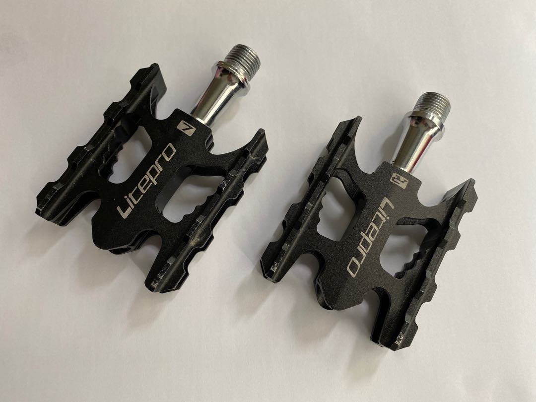 Litepro pedals, Sports Equipment, Bicycles & Parts, Parts & Accessories ...