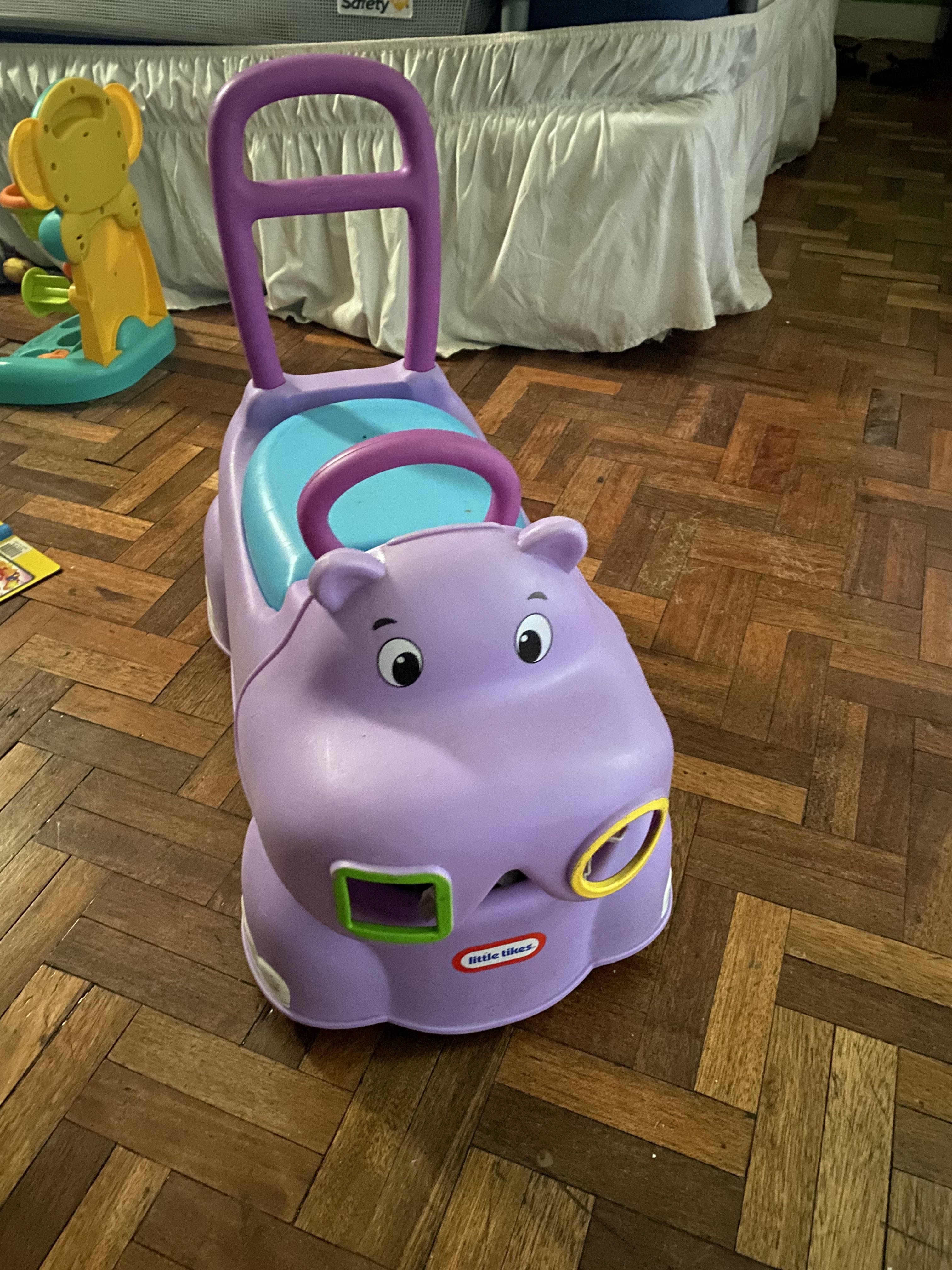Little Tikes Ride on Hippo, Babies & Kids, Infant Playtime on Carousell