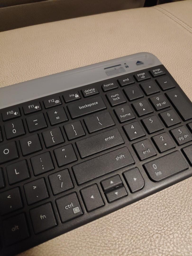 Logitech Keyboard K470 And Mouse M340 Computers And Tech Parts And Accessories Computer Keyboard