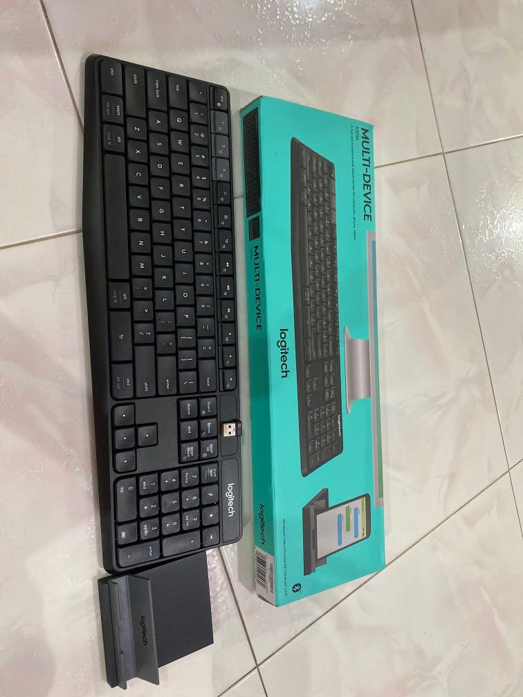 Logitech multi device keyboard K375s, Computers & Tech, Parts & Accessories, Computer Keyboard ...