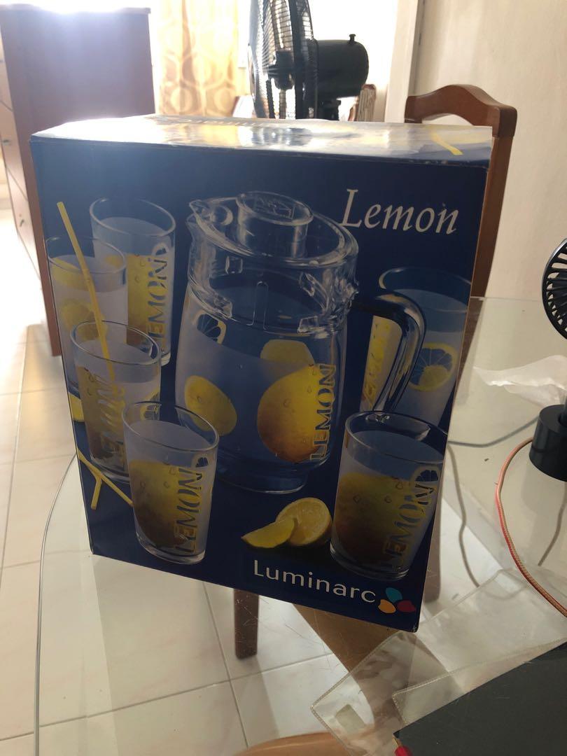 Luminarc jug set, Furniture & Home Living, Kitchenware & Tableware ...