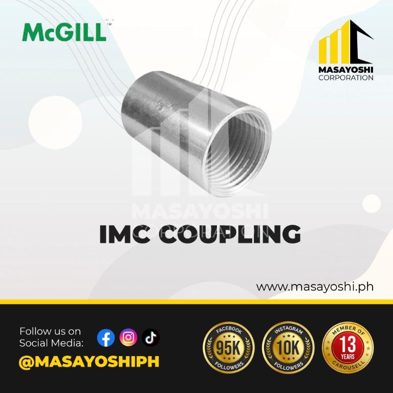 McGill IMC Coupling 1-1/4" | Model# IMCC-125 | Conduit | Coupling ...