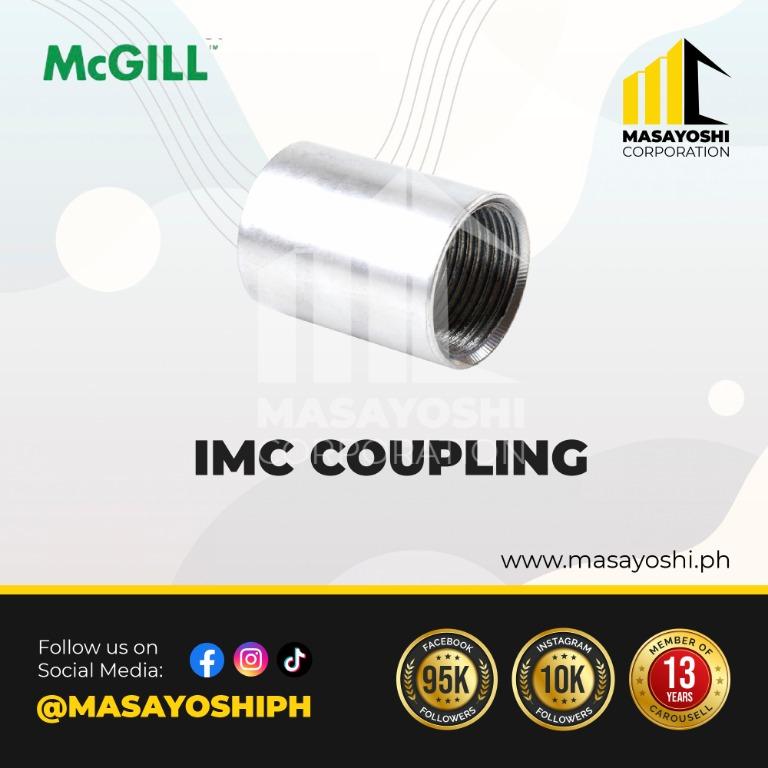 McGill IMC Coupling 1/2" | Model# IMCC-050 | Coupling | Connector ...