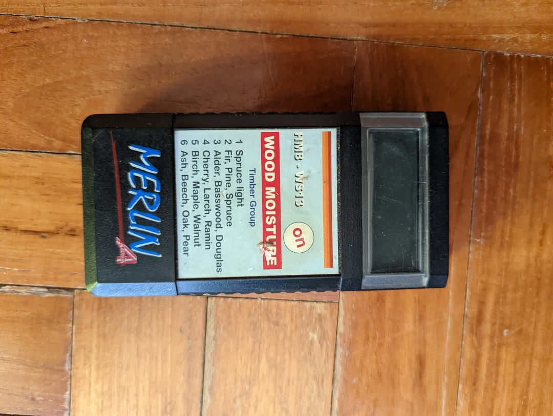 Merlin wood moisture measure, Furniture & Home Living, Home Improvement ...