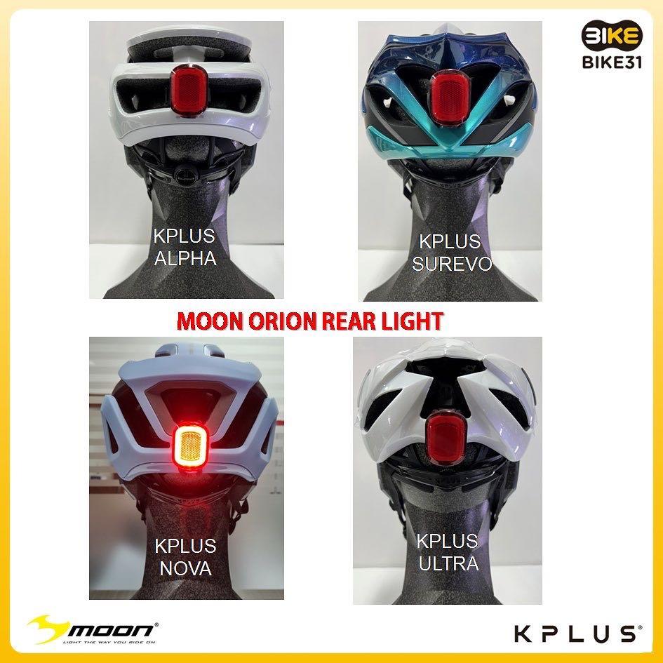Moon Bicycle Lights on KPLUS helmets, Sports Equipment, Bicycles ...