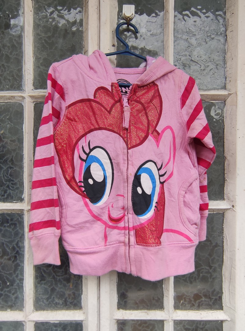 My Little Pony Hooded Jacket Pinky Pie 3T, Babies & Kids, Babies & Kids ...