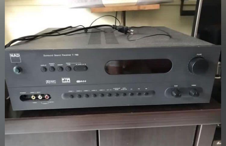 NAD T760 Receiver Amp, Audio, Soundbars, Speakers & Amplifiers on Carousell
