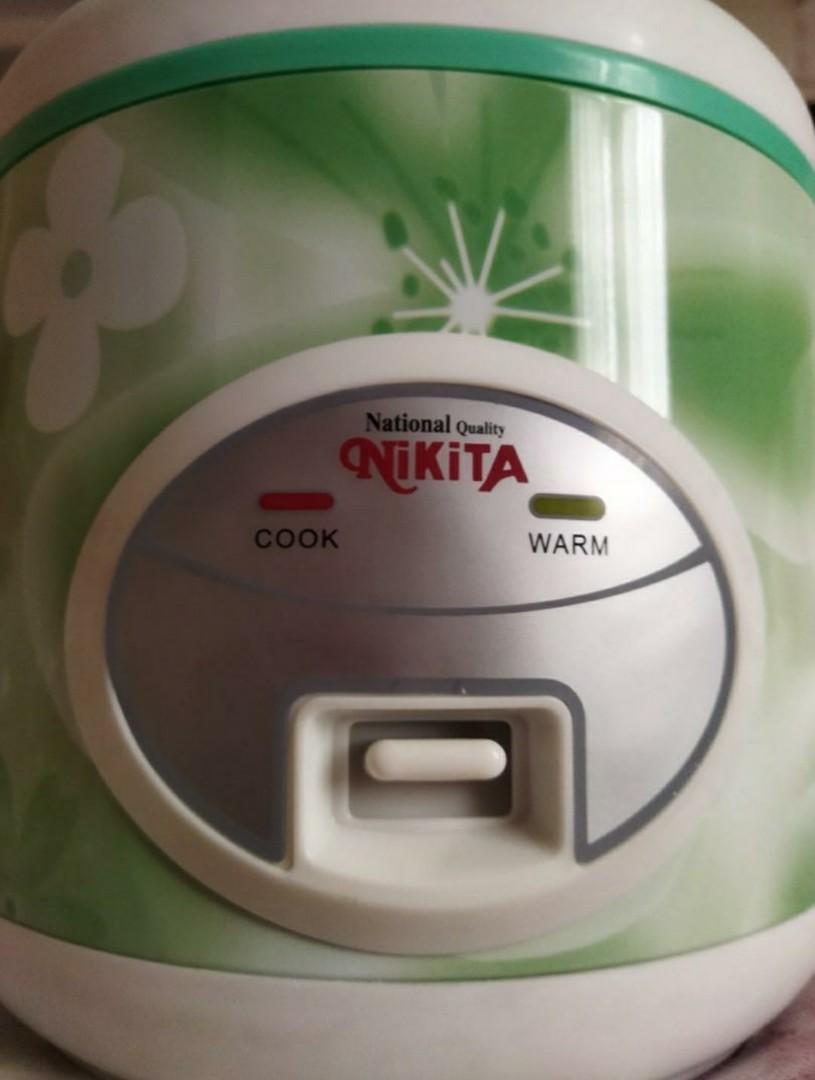 Nikita Super Com 1 rice cooker, Furniture & Home Living, Kitchenware ...