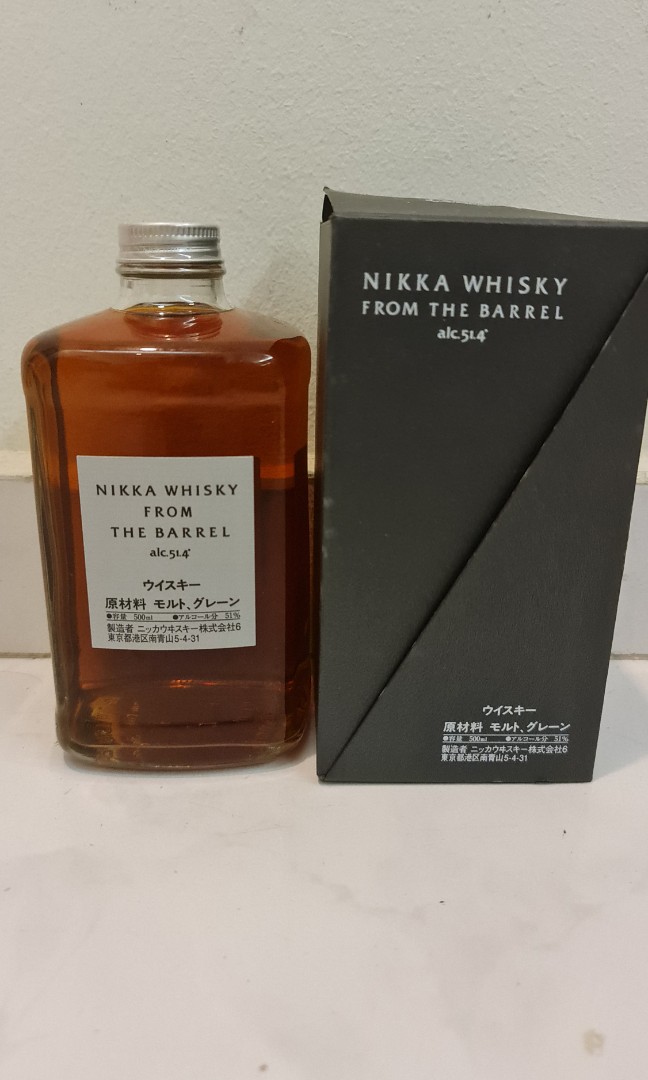 Nikka WHISKY from the barrel 500ml alcohol liquor, Food & Drinks ...