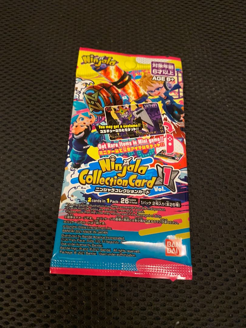 Ninjala Collection Card, Hobbies & Toys, Toys & Games on Carousell