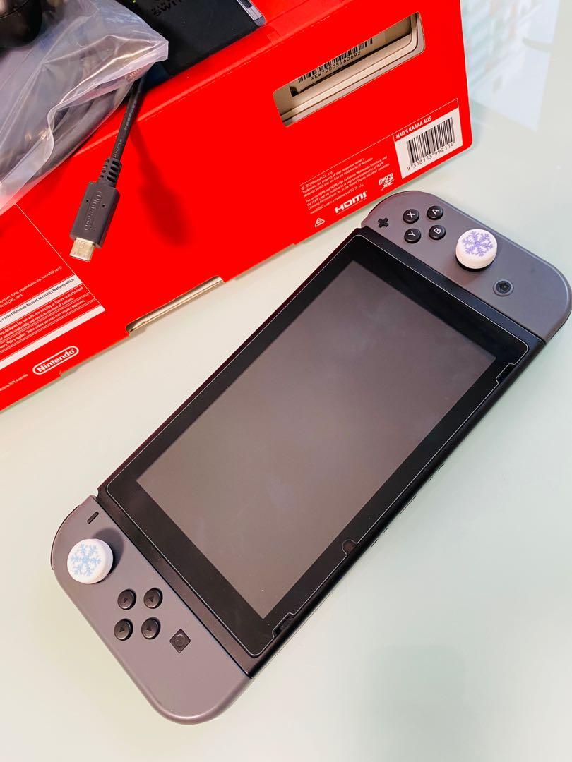 Nintendo Switch Console (Grey) Gen 2, Video Gaming, Video Game Consoles ...