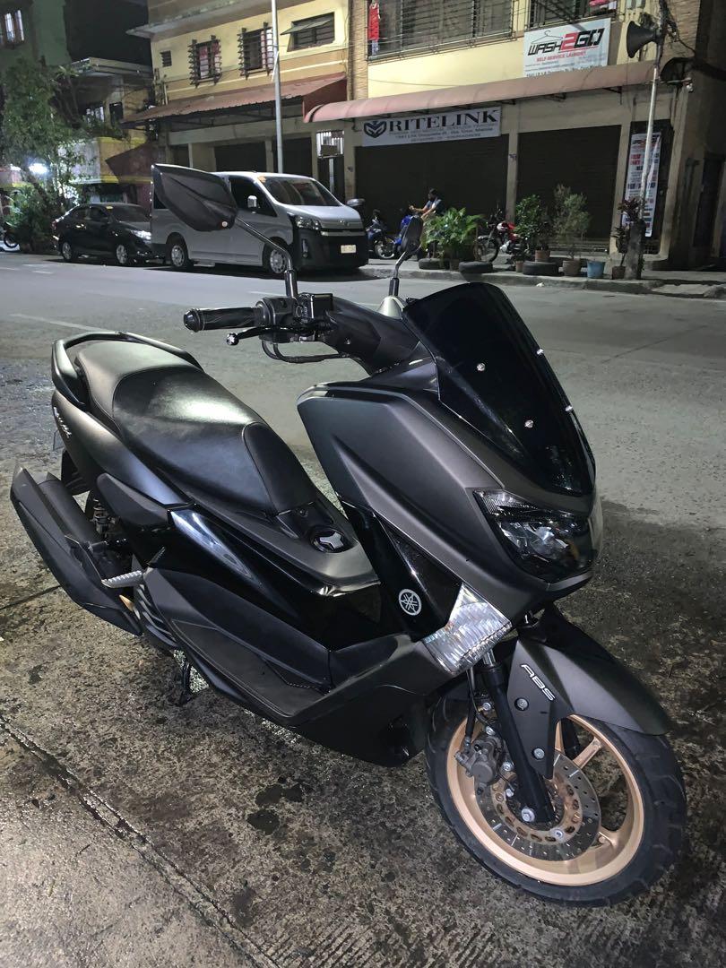 NMAX 2019 version 1 (matte black), Motorbikes, Motorbikes for Sale on ...