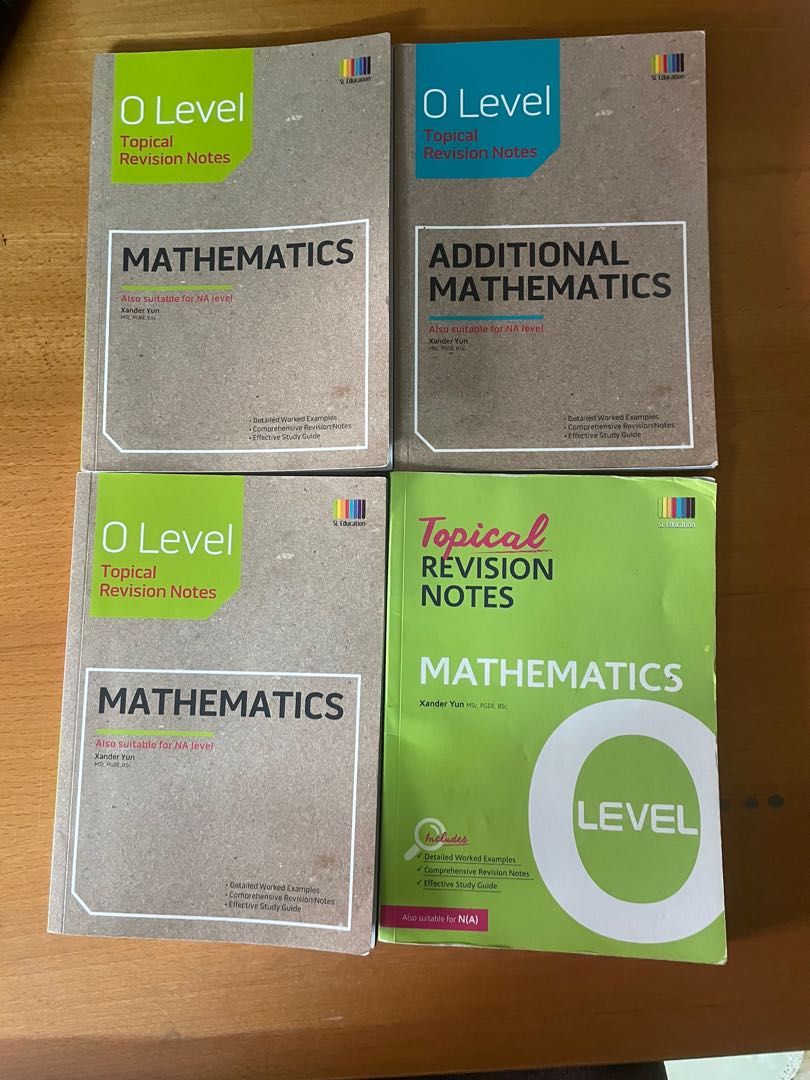 O Level Revision notes for free, Hobbies & Toys, Books & Magazines ...