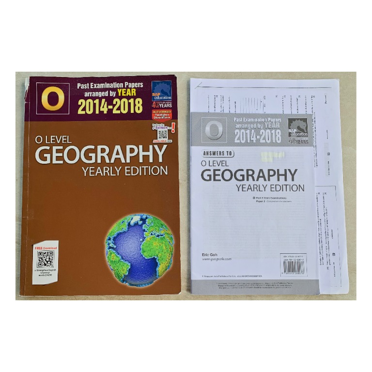 O-Level TYS: Geography, Hobbies & Toys, Books & Magazines, Assessment ...